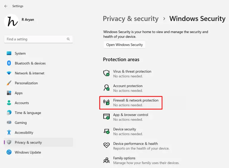 6 Ways to Disable Firewall in Windows 11