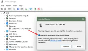 How to Fix Webcam or Camera Not working on Windows 11