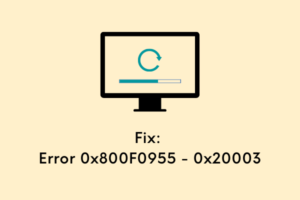 What is Exception Error Code 0xe06d7363 and how to Fix it
