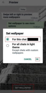 How to Set Custom Chat Wallpaper on WhatsApp