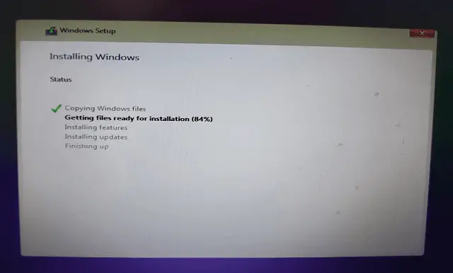 Install Windows 11 without Internet Connection