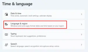 How to Change Default System Language in Windows 11