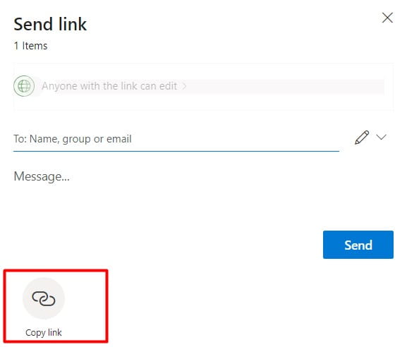 How do I share OneDrive Files in Windows 11