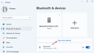 How to Check Bluetooth Device Battery in Windows 11/10
