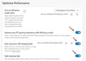 How to improve Gaming performance in Microsoft Edge