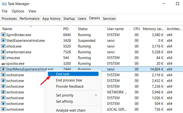 How to Restart and Reset Start Menu in Windows 11