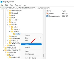 How do I Disable or Enable Menu Bar in Firefox