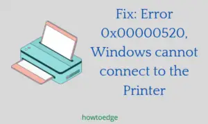 Fix Can't Connect Printer Error 0x000003e3 in Windows 10