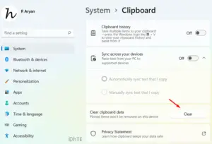 How to Clear Clipboard History Data on Windows 11