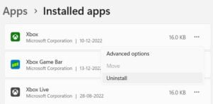 How to Fix Xbox Error Code 0x80040154 in Windows 11