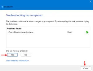 Fix Bluetooth connection problems on Windows 11