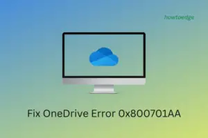 Fix Error 0x800701AA The Cloud operation was not completed
