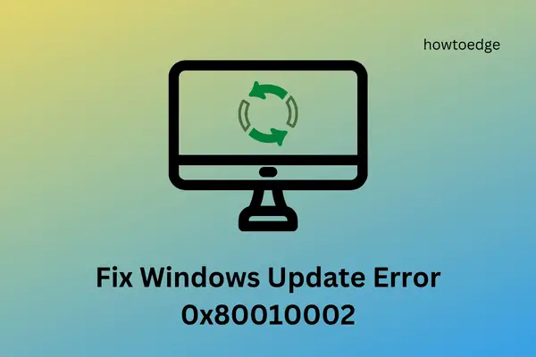 5 Ways to Fix Update Error 0x80080005 on Windows 11/10