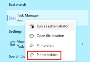 How to Run Task Manager as Admin on Windows 11