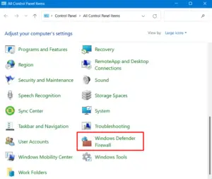 6 Different Ways to Open Windows Firewall on your PC