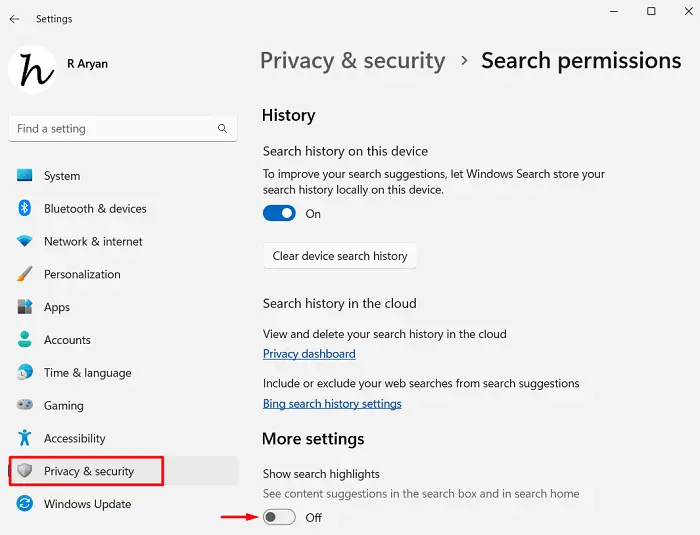 Remove Microsoft Bing Windows 11 Image To U