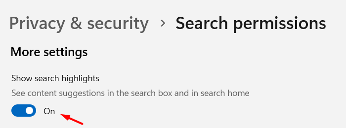 How to disable Bing AI Chat from Taskbar Search in Windows 11