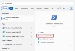 How to Open PowerShell as Admin in Windows 11
