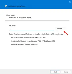 How to manage Trusted Root Certificates in Windows