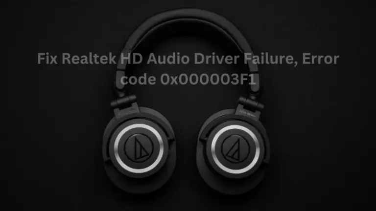 How to Fix Realtek Audio Issues in Windows 11/10
