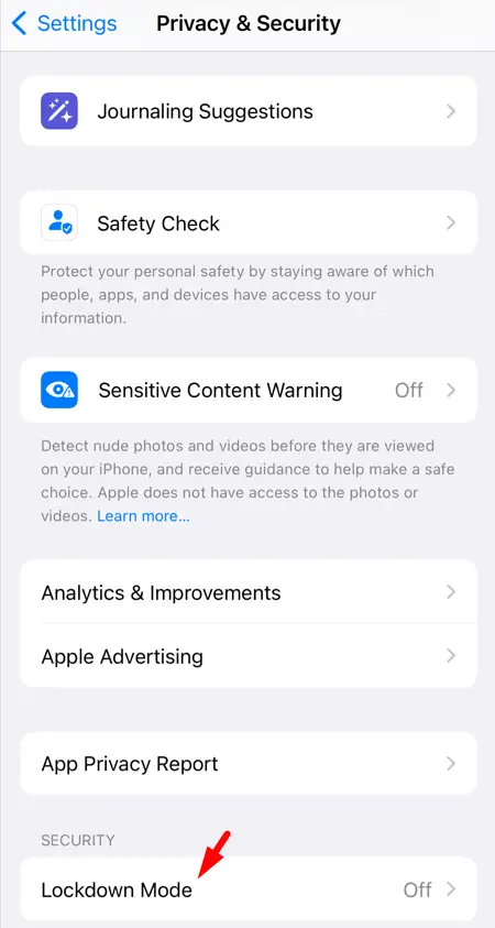 What is Lockdown Mode in iPhone? How to Enable it?